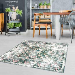 Teppich Orientalisches Persermuster Koralle Vintage