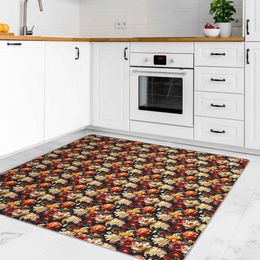 Teppich Opulent Barockes Blumenbouquet