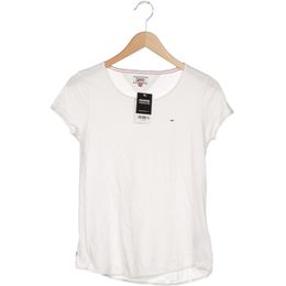 Tommy Jeans Damen T-Shirt, weiß