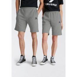 Converse Sweatshorts Converse GO-TO EMBROIDERED STAR CHE (1-tlg), grau