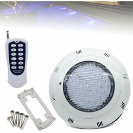 36W 12V Schwimmbad Unterwasser Lamp Scheinwerfer Pool Beleuchtung led Licht Poolleuchte mit Fernbedienung