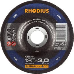 Rhodius Abrasives - rhodius ksmk, 25 Stück, 180 x 3,0 mm, Trennscheibe