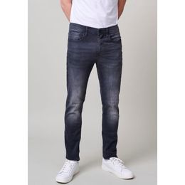 Blend Slim-fit-Jeans »JET MULTIFLEX« washed black 34 - Länge 34 Länge 34 34 Slim-fit-Jeans mit niedriger Leibhöhe für einen modernen, jugendlichen...