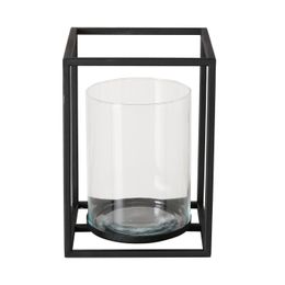 Boltze Windlicht Quantum Metall, Glas, 20 x 20 x 28 cm