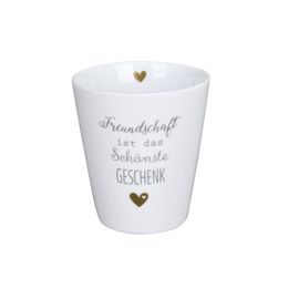 Krasilnikoff Happy Mug Freundschaft ist das schönste Geschenk, 330 ml