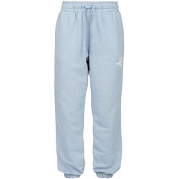 New Balance NB Essentials Graphic Fleece Pant Trainingshose blau in M