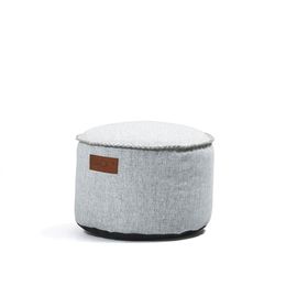 SACK it ApS SACK it - RETRO it Cobana Drum Outdoor Pouf, weiß