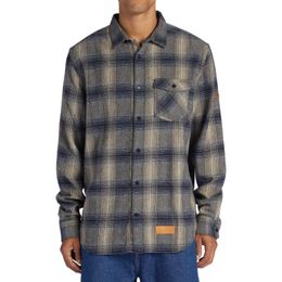 DC Shoes Langarmhemd »Marshal Flannel« Dress Blue/ Plaza Toupe Plaid M - US-Größen US-Größen M Material: Flanellstoff aus leicht...