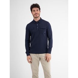 Lerros Langarm-Poloshirt »Longsleeve-Polo, gestreift« CLASSIC NAVY XXL XXL Sportiver Horizontalstreifen