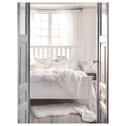 IKEA HEMNES Bettgestell mit Matratze