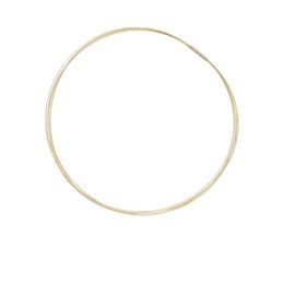 Jobo Halsreif Starre Halskette 7-reihig, 585 Gold 45 cm, gelb|goldfarben