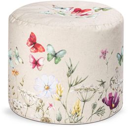 MAGMA Heimtex Sitzsack DotCom BLUMENWIESE (1 St), bunt