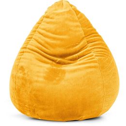 MAGMA Heimtex Sitzsack Beanbag SOFTY XL (1 St), gelb