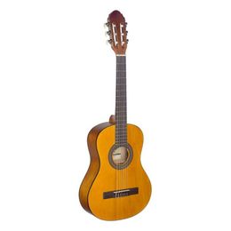 Stagg Konzertgitarre C410 M NAT 1/2 Kindergitarre Konzertgitarre natur matt klassische G...