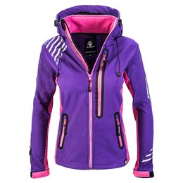 Rock Creek Jacke Softshelljacke Regular Fit