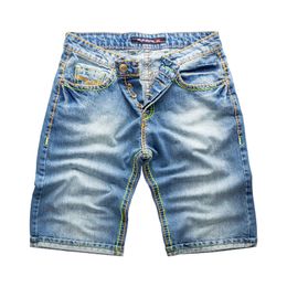 Rock Creek Shorts Jeansshorts dicke Naht Regular Fit