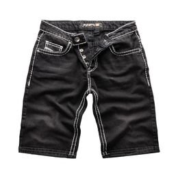 Rock Creek Shorts Jeansshorts dicke Naht Regular Fit