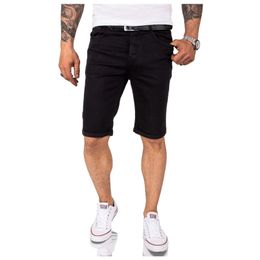 Rock Creek Shorts Jeansshorts Schwarz Regular Fit