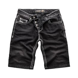 Rock Creek Shorts Jeansshorts dicke Naht Regular Fit