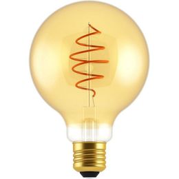 Nordlux LED-Filament, E27, 2 St., Extra-Warmweiß, 2er-Set, goldfarben