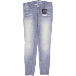 SOCCX Damen Jeans, hellblau, Gr. 36