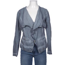 SOCCX Damen Blazer, blau, Gr. 36