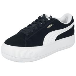 Puma Suede Mayu Sneaker schwarz weiß in EU37