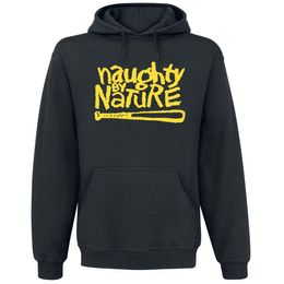 Naughty by Nature Yellow Classic Kapuzenpullover schwarz in L