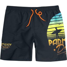 Parkway Drive EMP Signature Collection Badeshort schwarz in L