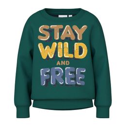name it - Sweatshirt NMMVILDAR WILD&FREE in forest biome, Gr.110