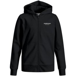 Jack & Jones JACK & JONES - Kapuzen-Sweatjacke LAKEWOOD in black, Gr.176