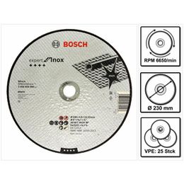 Bosch - as 46 t inox bf Trennscheibe 230 x 22,23 x 2,0 mm 25 Stück ( 25x 2608600096 )