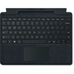 Microsoft Surface Pro Type Cover mit Trackpad Tablet-Tastatur schwarz geeignet für Microsoft Surface Pro 8, Microsoft Surface Pro X