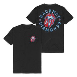 The Rolling Stones Hackney Diamonds Circle Tongue T-Shirt schwarz in M