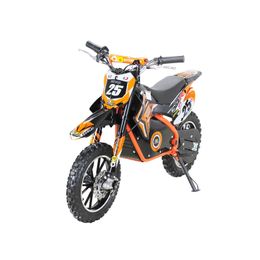 Actionbikes Motors Kinder-Crossbike Gepard, Elektro-Kindermotorrad, 500 Watt, bis 25 km/h, verstärkte Gabel, ab 5 J. (Orange)