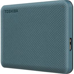 Toshiba Canvio Advance 4TB Green 2020 externe HDD-Festplatte (4 TB) 5000 MB/S Lesegeschwindigkeit, 5000 MB/S Schreibgeschwindigkeit, grün