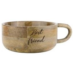 Nobby Holznapf best Friend Cup 0,8 l 16 x 7,5 cm, rutschfest