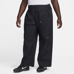 Nike Sportswear Essential Damen-Webhose mit hohem Bund (große Größen) - Schwarz