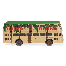 Wiking Modellauto Wiking H0 1/87 072205 Doppeldeckerbus D2U (Büssing) "Bluna"