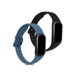 kwmobile Uhrenarmband 2x Sportarmband für Samsung Galaxy Fit (SM-R370)