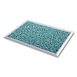 Desinfektionsmatte PROFESSIONAL LINE Hygienic Mat Türkis Aluminium, Vinyl 530 x 830 mm