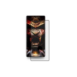 Protectorking Schutzfolie 1x 9H Panzerglas für Google Pixel 6 Pro FULL CURVED KLAR Displayglas