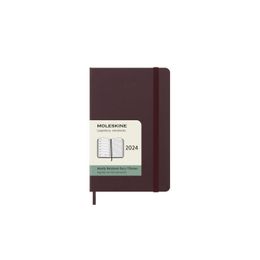 Moleskine Notizbuch Moleskine 12 Monate Wochen Notizkalender 2024