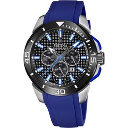 Chronograph Festina "Chrono Bike, F20642/1" Armbanduhren blau Herren Quarzuhren