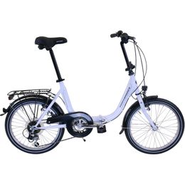 Klapprad Performance Fahrräder Gr. 40 cm, 20 Zoll (50,80 cm), weiß Alle Fahrräder