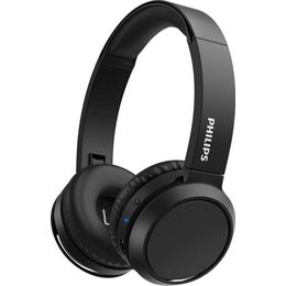 Philips TAH4205 Over-Ear-Kopfhörer (Rauschunterdrückung, integrierte Steuerung für Anrufe und Musik, A2DP Bluetooth, Bluetooth, HFP, HSP, AVRCP Bluetooth), schwarz