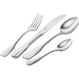 Zwilling Besteck-Set Maryland (60-tlg), 12 Personen, Edelstahl 18/10, elegante, klassische Spaten-Form, Edelstahl 18/10, 60-teilig, silberfarben