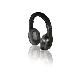 Thomson Kopfhörer Over Ear mit passiver Geräuschreduzierung, schwarz Over-Ear-Kopfhörer (Geräuschisolierung, angenehmer Tragekomfort, guter Klang), schwarz