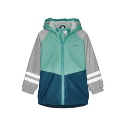 Playshoes Jacke Jungen Gr&ouml;&szlig;e 86 t&uuml;rkis / grau / petrol / wei&szlig;