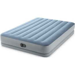 Intex Luftbett DuraBeam Mid-Rise Comfort mit USB-Pumpe, blau